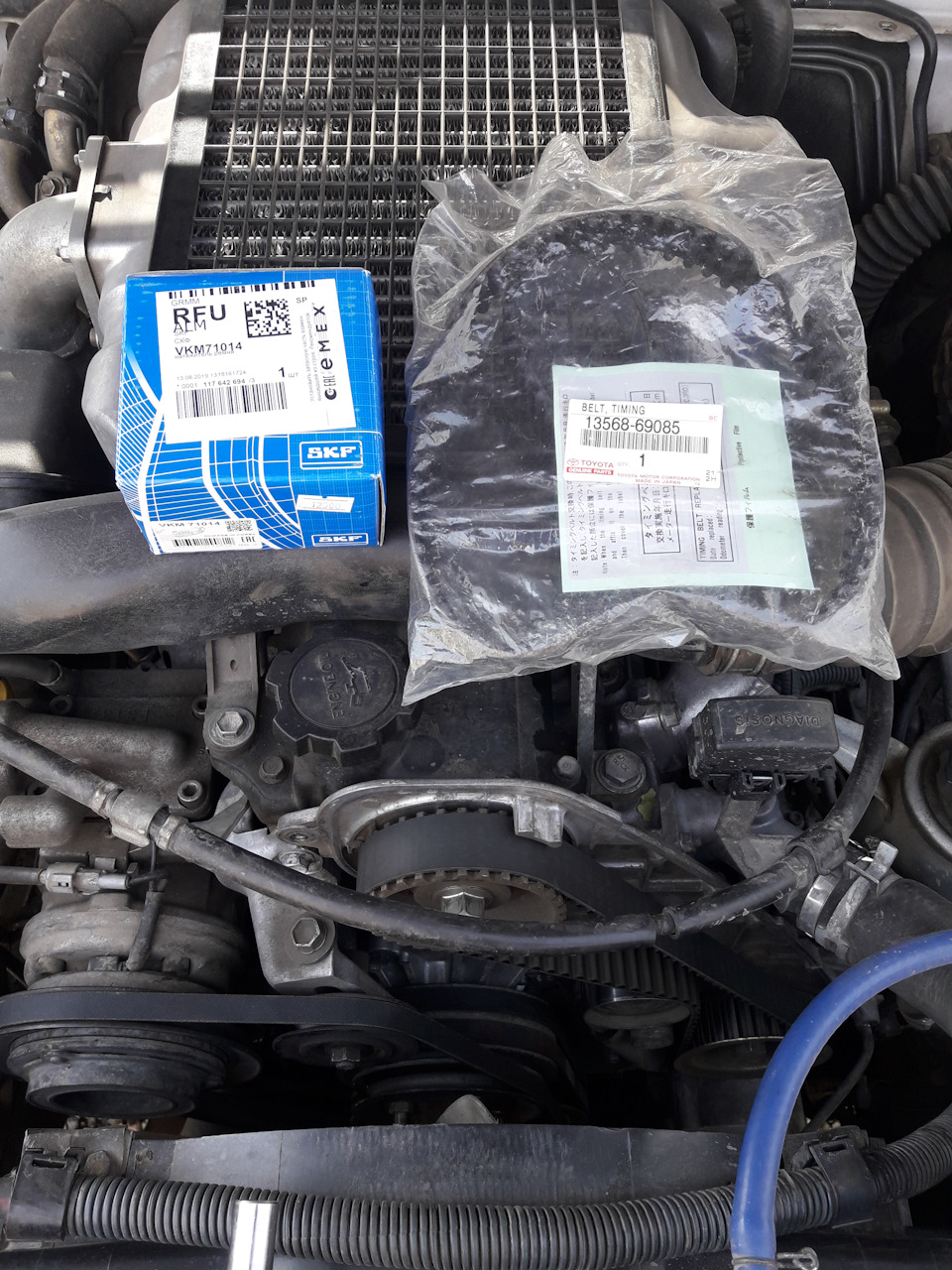 1356869085 РЕМЕНЬ ГРМ ЧЗ 102 TOYOTA LEXUS | Запчасти на DRIVE2