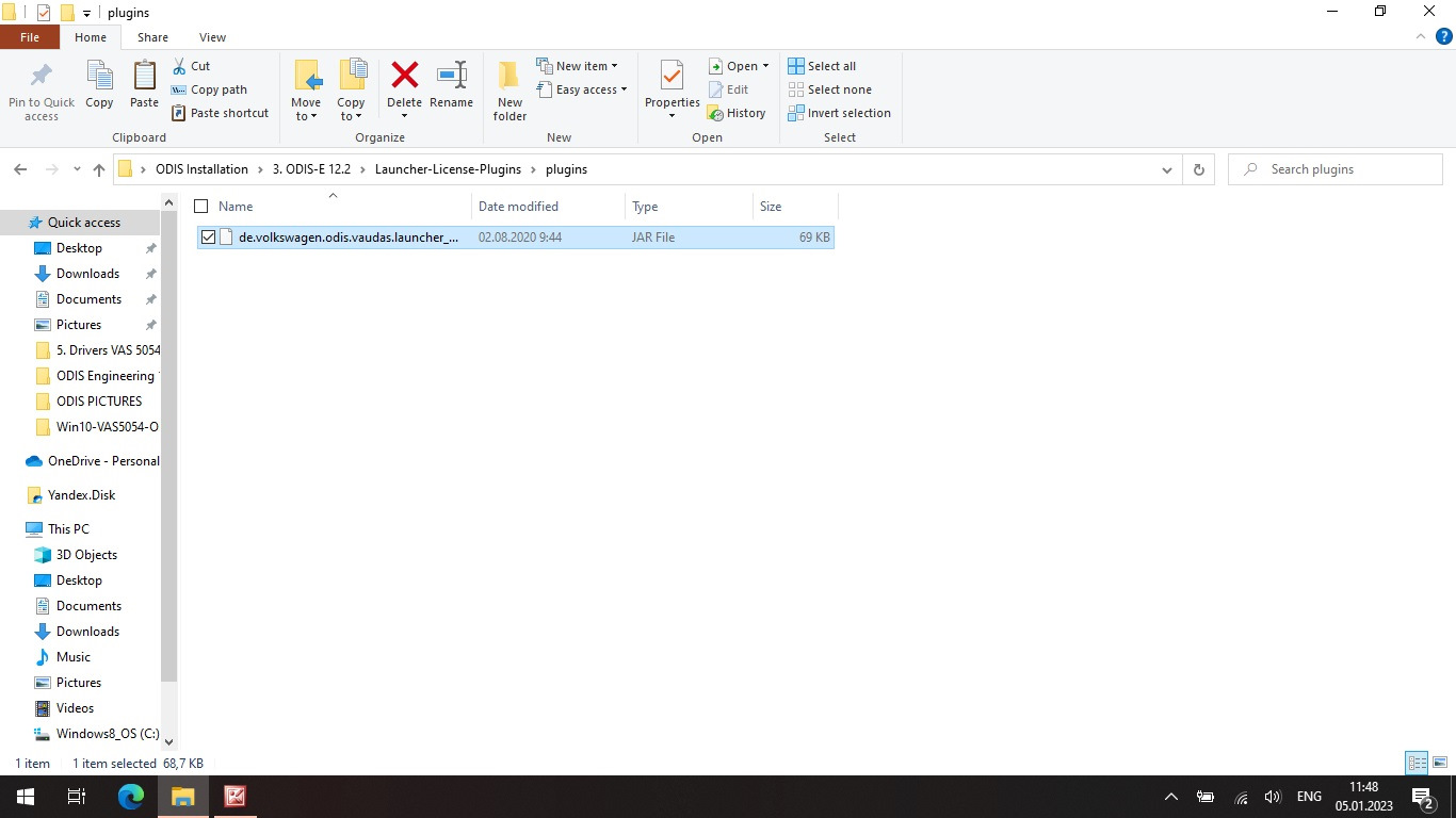 Китайский VAS5054A и установка ODIS (Service 7.2.1 & Engineering 12.2 ...