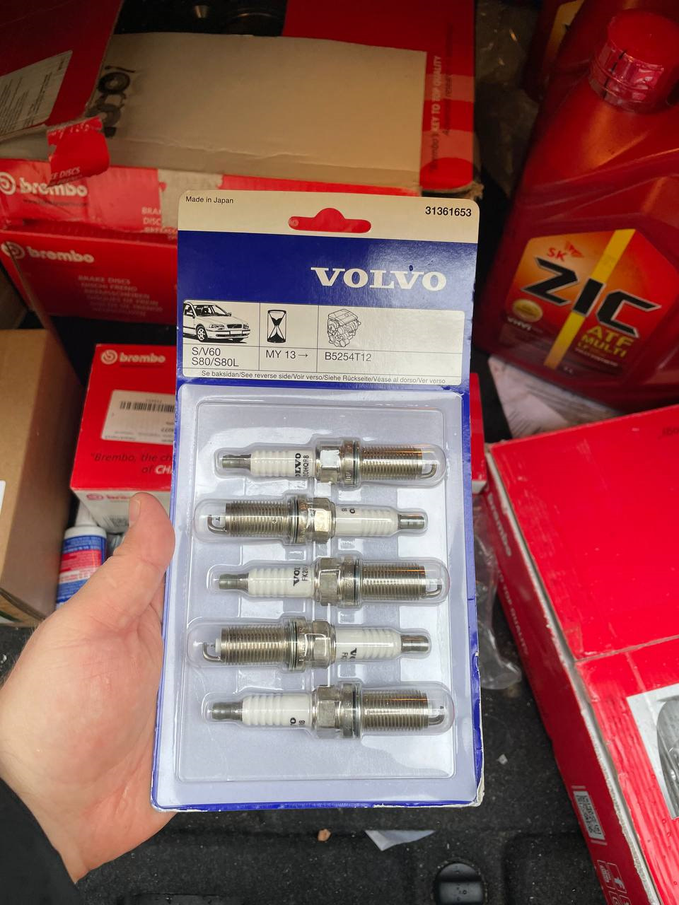 31361653 комп. свечей зажиг Volvo | Запчасти на DRIVE2