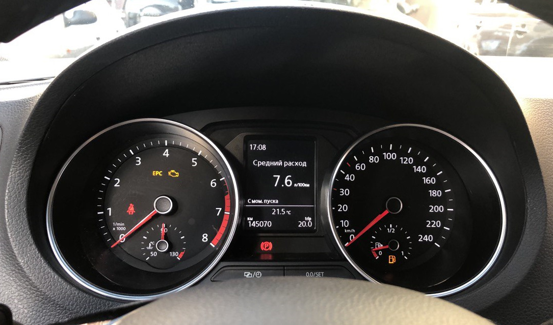 Приборная панель MFA+ || MQB — Volkswagen Polo Hatchback Mk5, 1,2 л, 2015 года | электроника ...