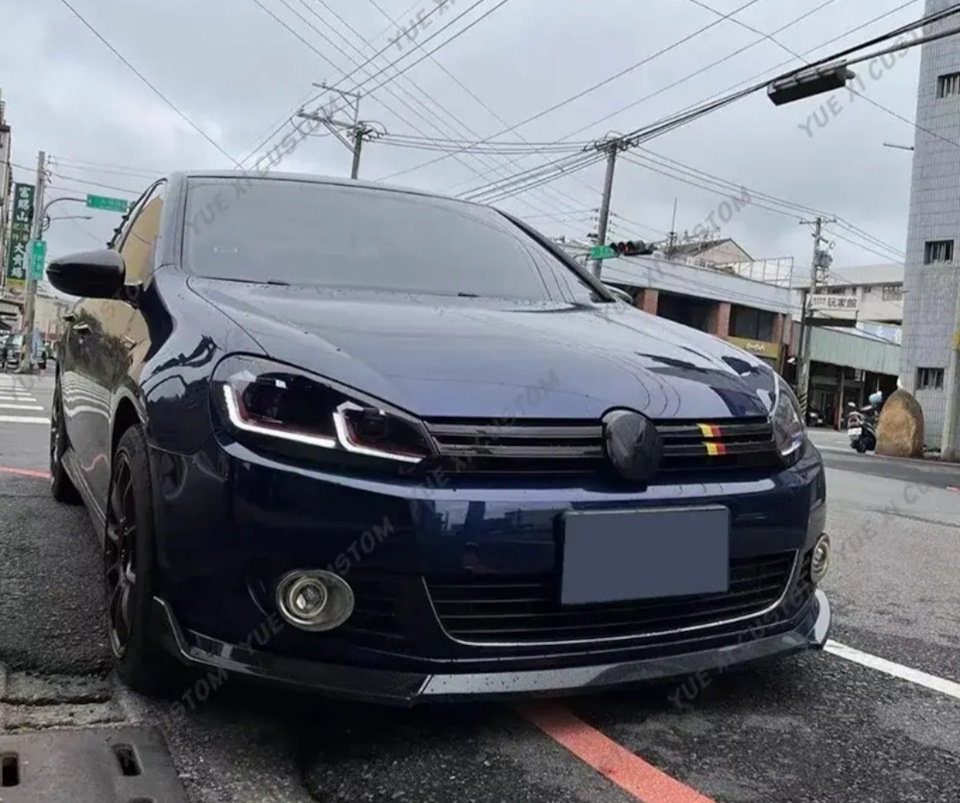 Губа на гольф 6 на Volkswagen Golf Mk6. | 5 000 ₽ в городе Краснодар ...