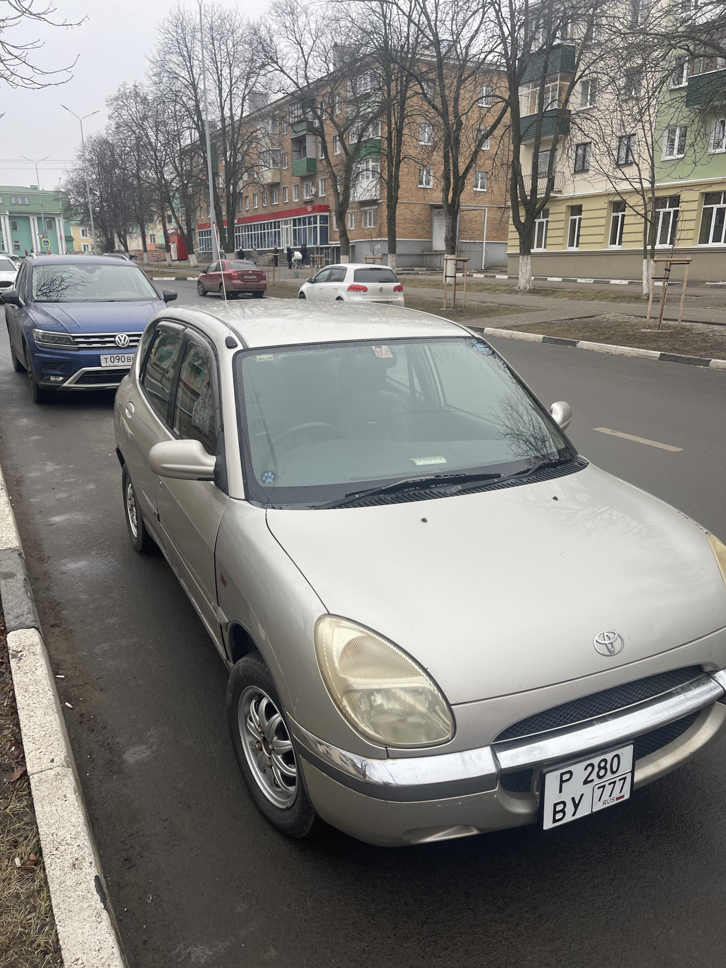 №2 Подбит, но не сломлен! — Toyota Duet, 1 л, 1999 года | своими руками ...