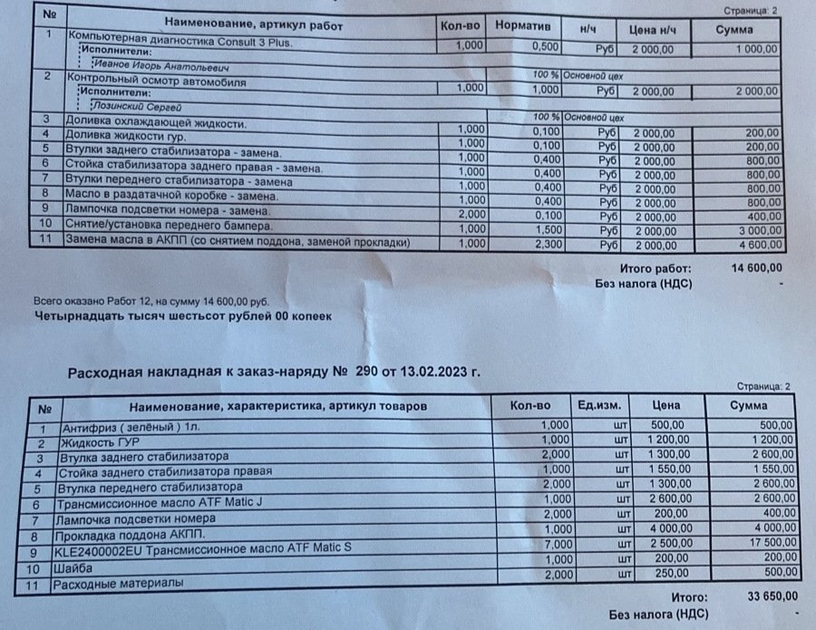 Проверка после покупки — Infiniti QX70, 3 л, 2014 года | плановое ТО ...
