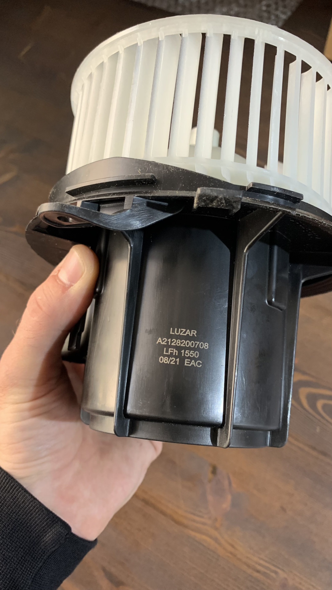 Вентилятор печки w204 “luzar lfh 1550” — Mercedes-Benz C-Class (W204 ...