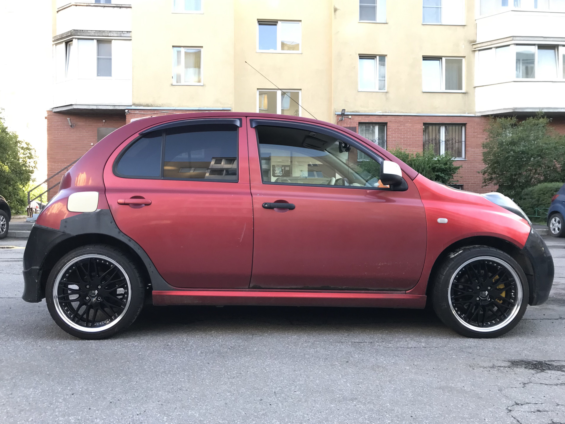 Джип на R17 j7 et43 2o5/4o — Nissan Micra (K12), 1,2 л, 2005 года ...