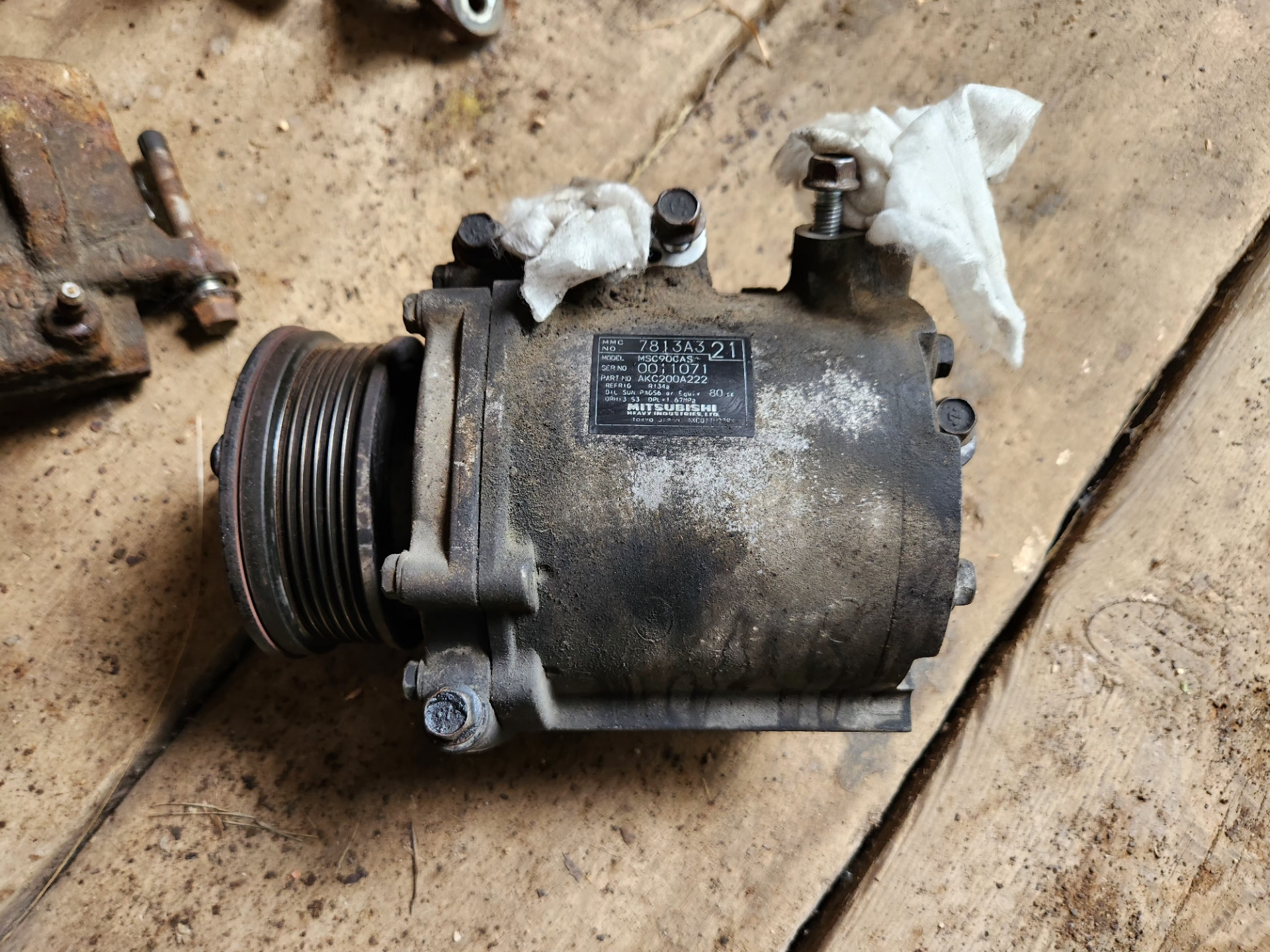 Избавление от щелчка компрессора кондиционера — Mitsubishi Lancer X, 1 ...