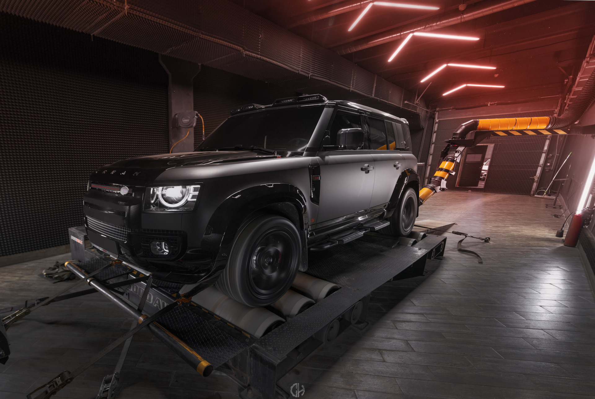 Настраиваем на стенде Defender URBAN XRS — Land Rover Defender (L663 ...