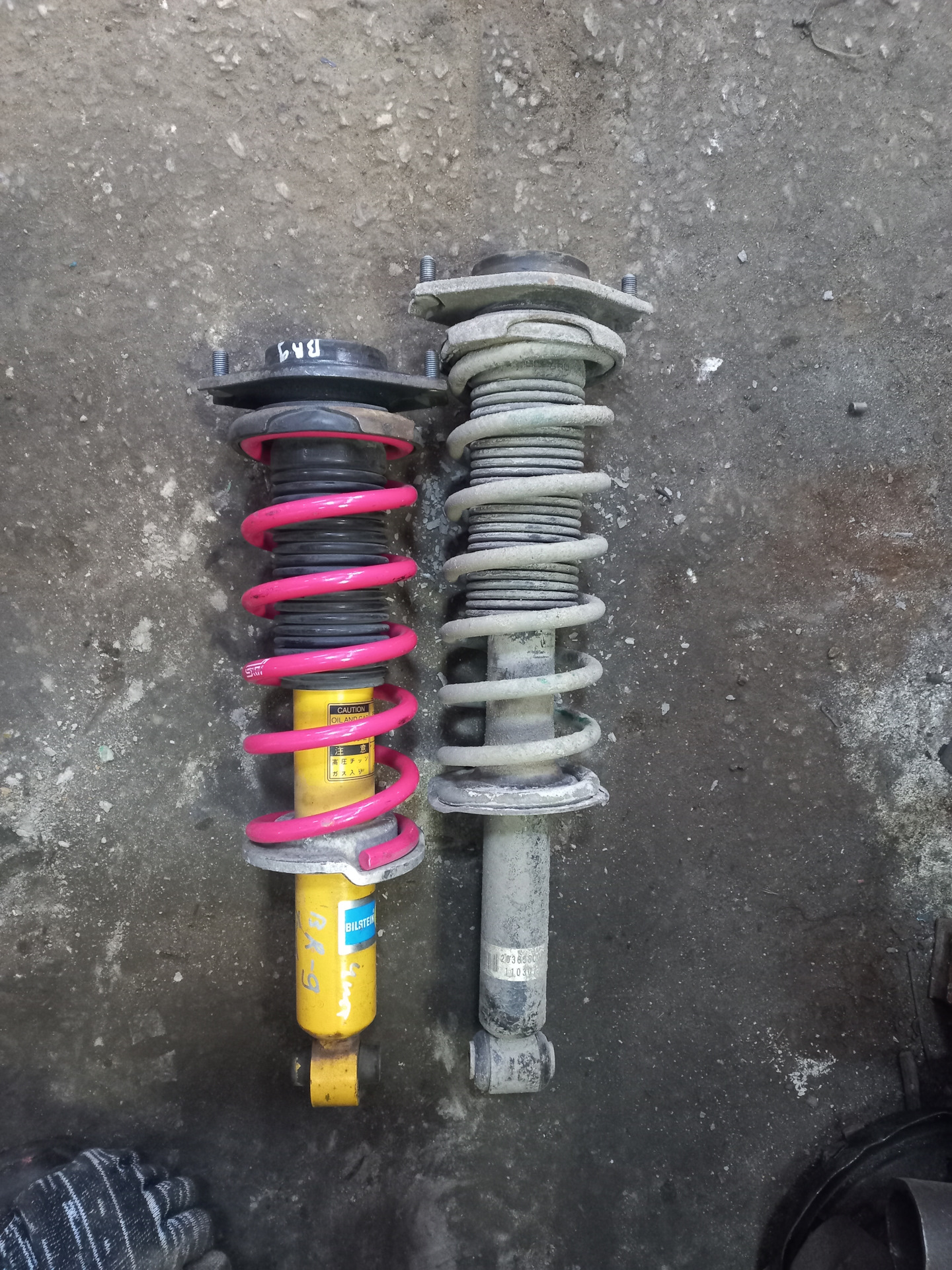 BILSTEIN B6 + STI от BM/BR — Subaru Forester (SH), 2,5 л, 2011 года | тюнинг | DRIVE2