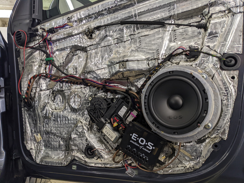 Акустическая система E.O.S. MOTIVE II MS-16.2 — Skoda Octavia A5 Mk2, 1 ...