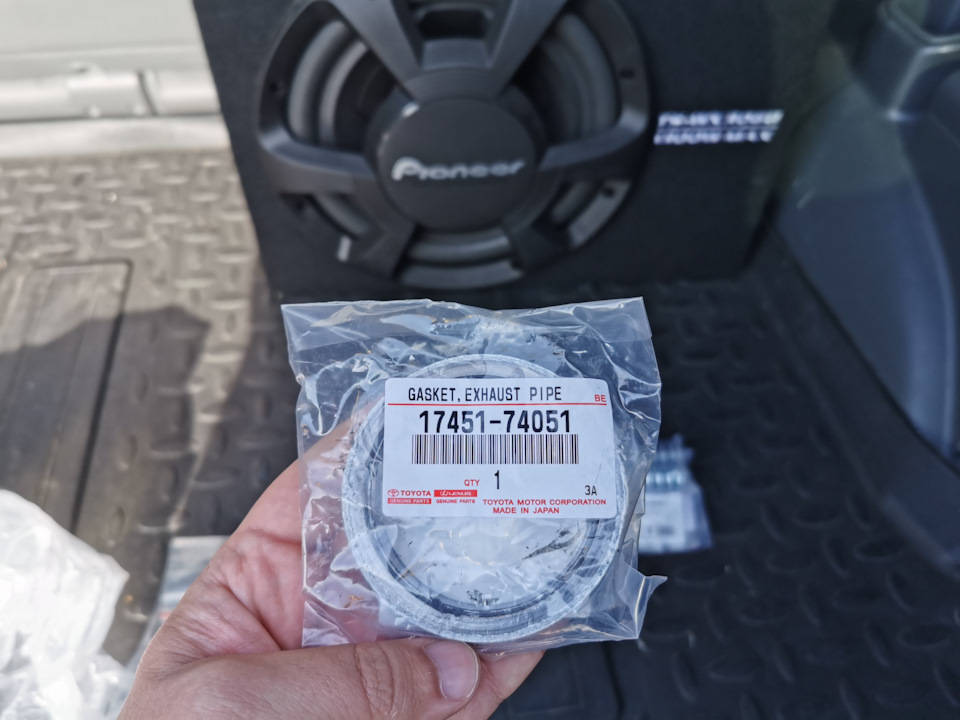 1745174051 Кольцо уплотнительное глушителя Masuma 60.7x77.1x15 TOYOTA ...