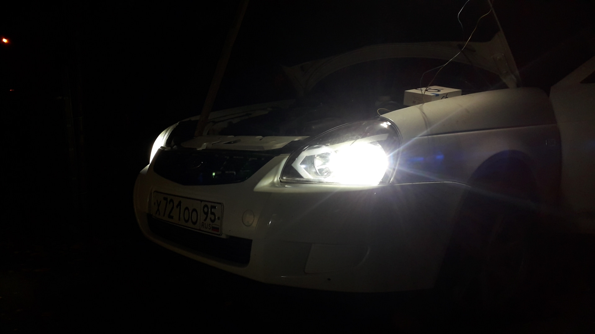 Led лампы — Lada Приора седан 1 6 л 2009 года тюнинг Drive2