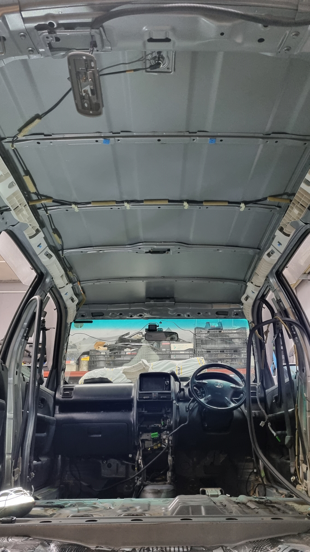 Шумоизоляция. Часть 1: Крыша. — Honda CR-V (RD4/RD5/RD6/RD7), 2,4 л, 2005 года | автозвук | DRIVE2