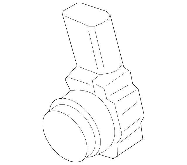66209261630 Ультразвуковой преобразователь черн. BMW | Запчасти на DRIVE2
