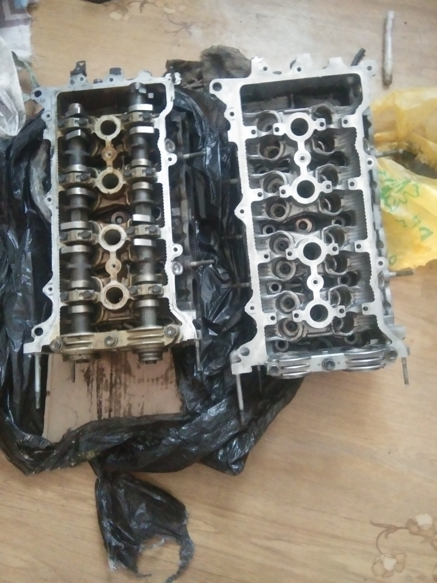 С 3zz-fe в 1zz-fe — Toyota Corolla (120), 1,6 л, 2004 года | своими ...