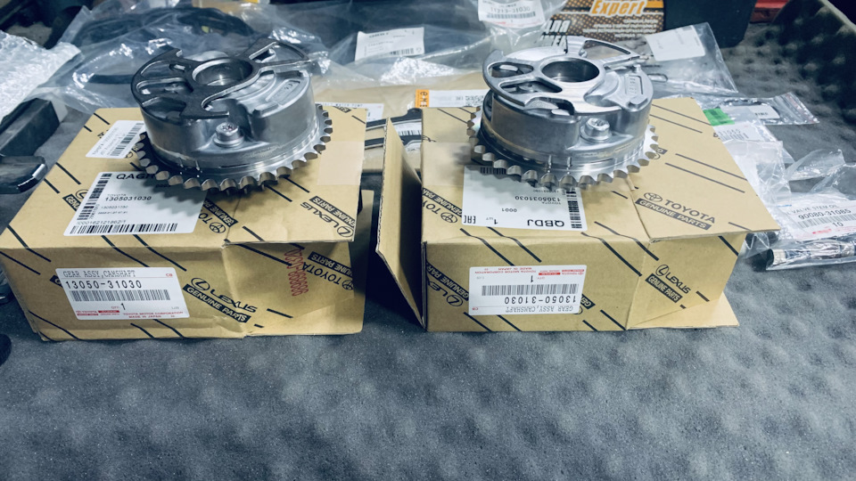 ☑®™ Замена цепи ГРМ и Муфт VVT-I на ПРАДО 120 — Toyota Land Cruiser ...