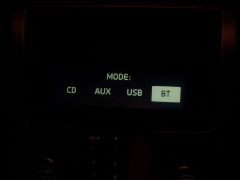 Магнитола с привязкой к авто Volvo 1CD18U с USB и AUX для S40 V50 C30 ...