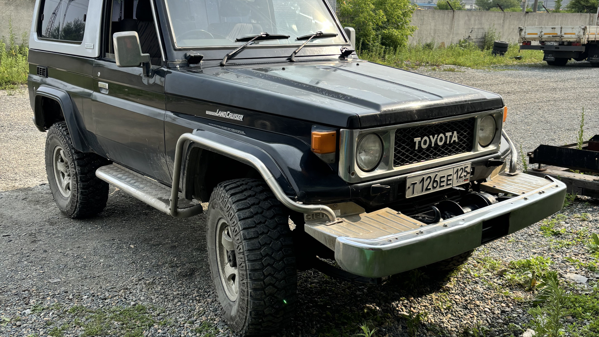 Toyota Land Cruiser 70 3.4 дизельный 1985 | BJ74 на DRIVE2