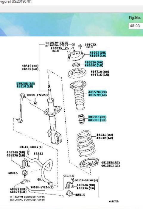 4860908030 SUPPORT SUB-ASSY FR TOYOTA LEXUS | Запчасти на DRIVE2