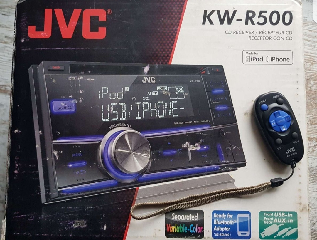 Замена штатной магнитолы Toyota RAV4(II) на JVC KW-R500 — Toyota RAV4 ...