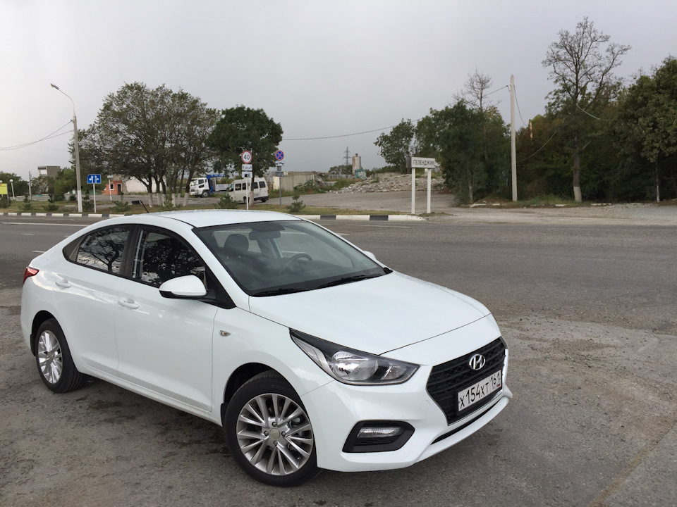 Поездка Ростов-на-Дону — Геленджик. — Hyundai Solaris (2G), 1,6 л, 2018 ...