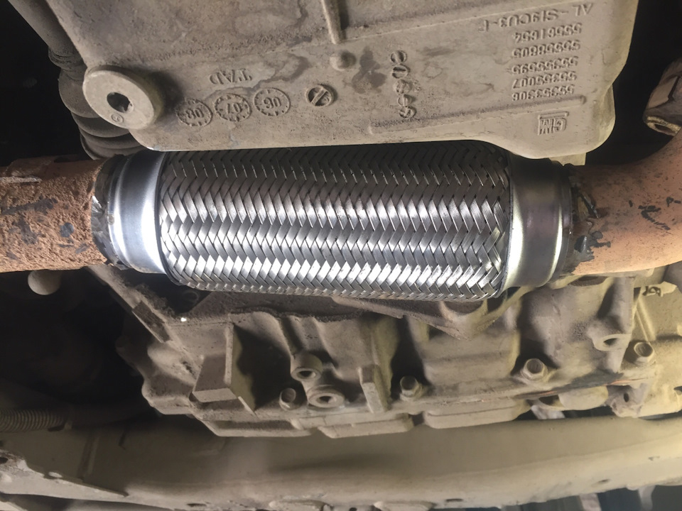 Гофра дубль 2 — Opel Astra H, 1,8 л, 2008 года | визит на сервис | DRIVE2