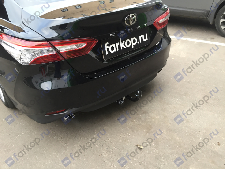 Установка фаркопа для Toyota Camry — Farkop.ru на DRIVE2