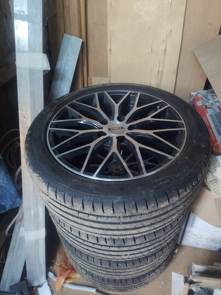 Шины летние LingLong 225/45 R17, литые диски NEO 7Jx17 ET45 5x112 на ...