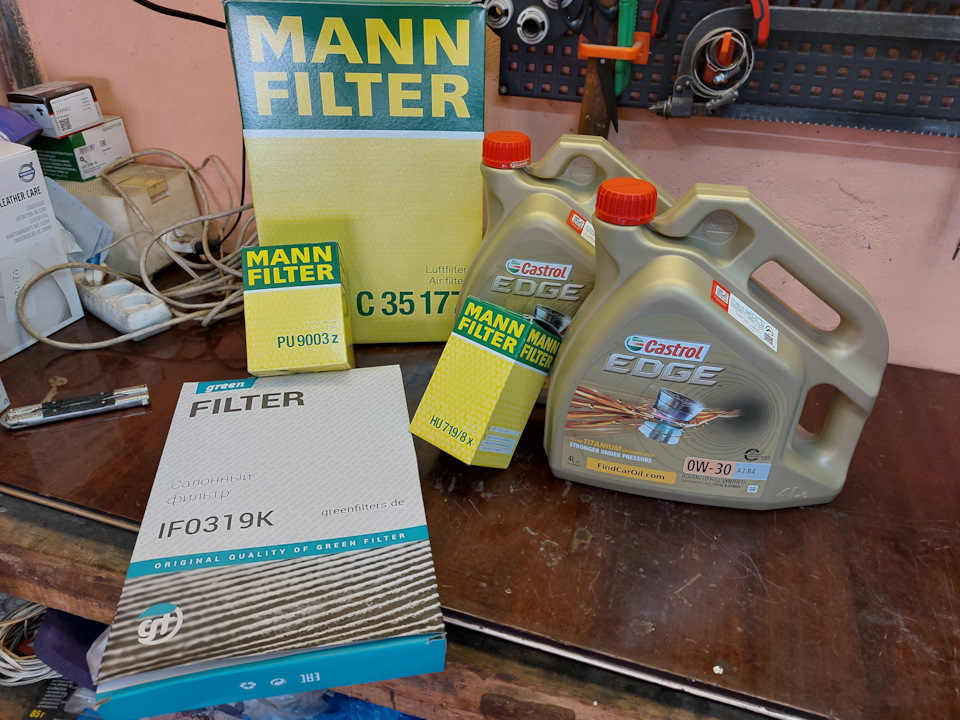 ТО почти 200 — Volvo XC70 III, 2,4 л, 2009 года | плановое ТО | DRIVE2