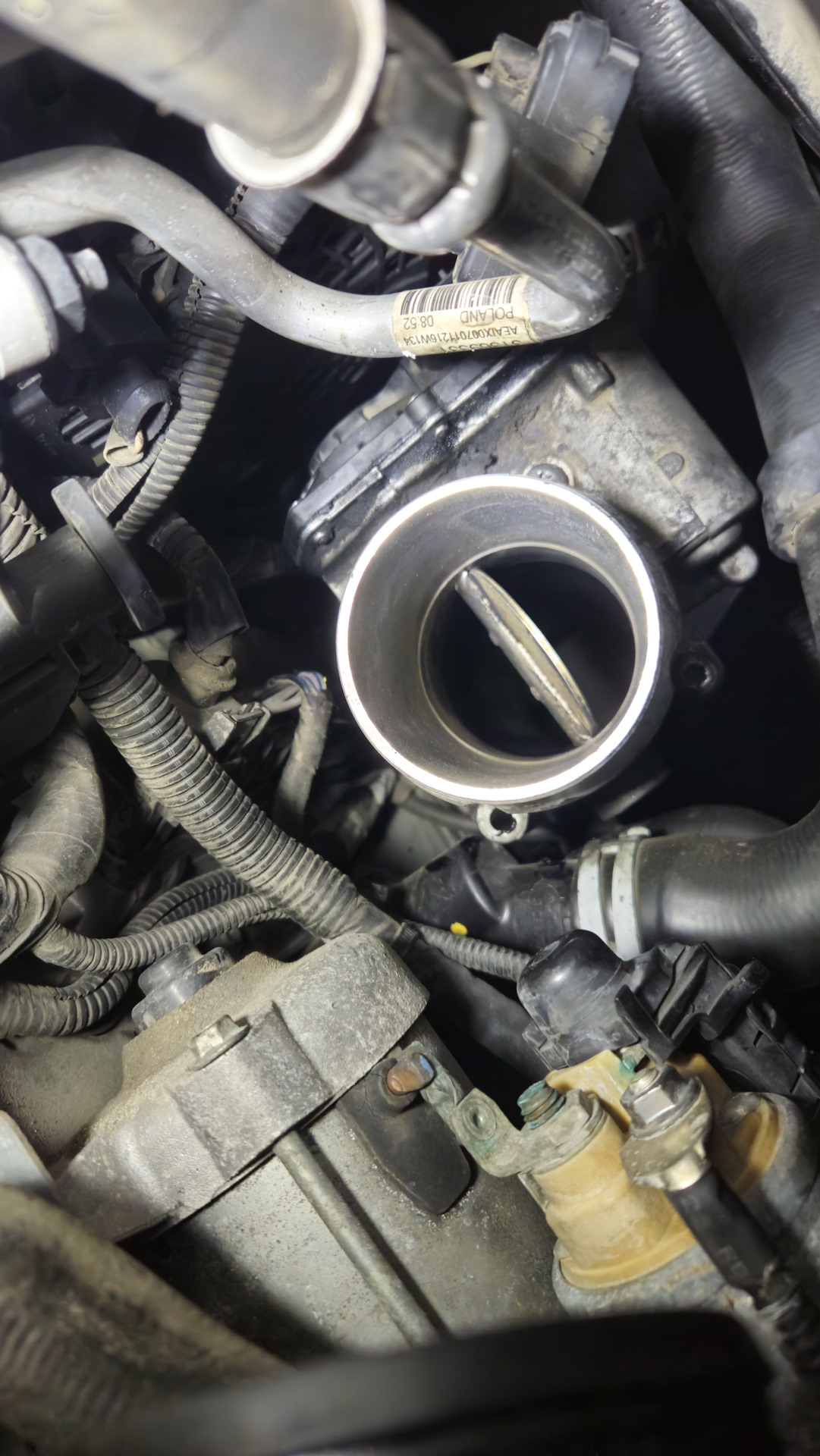 Чистка впускного колектора — Volvo XC90 (2G), 2 л, 2016 года | плановое ...