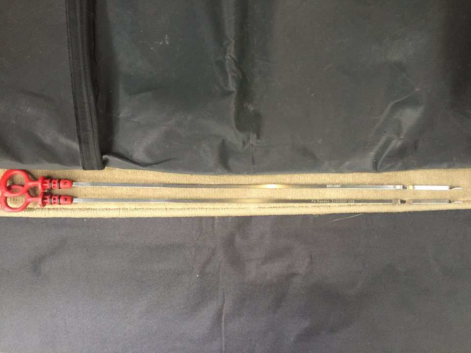 Уровень масла в моторе. Замеры электронным и двумя железными. — Volvo ...