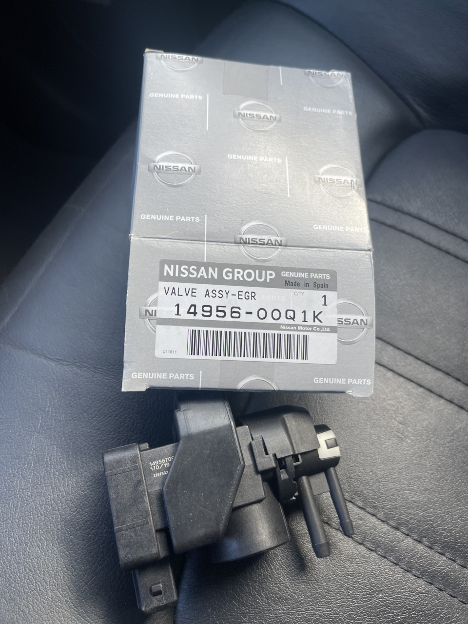 Электромагнитный клапан турбины — Nissan X-Trail II (t31), 2 л, 2011 ...