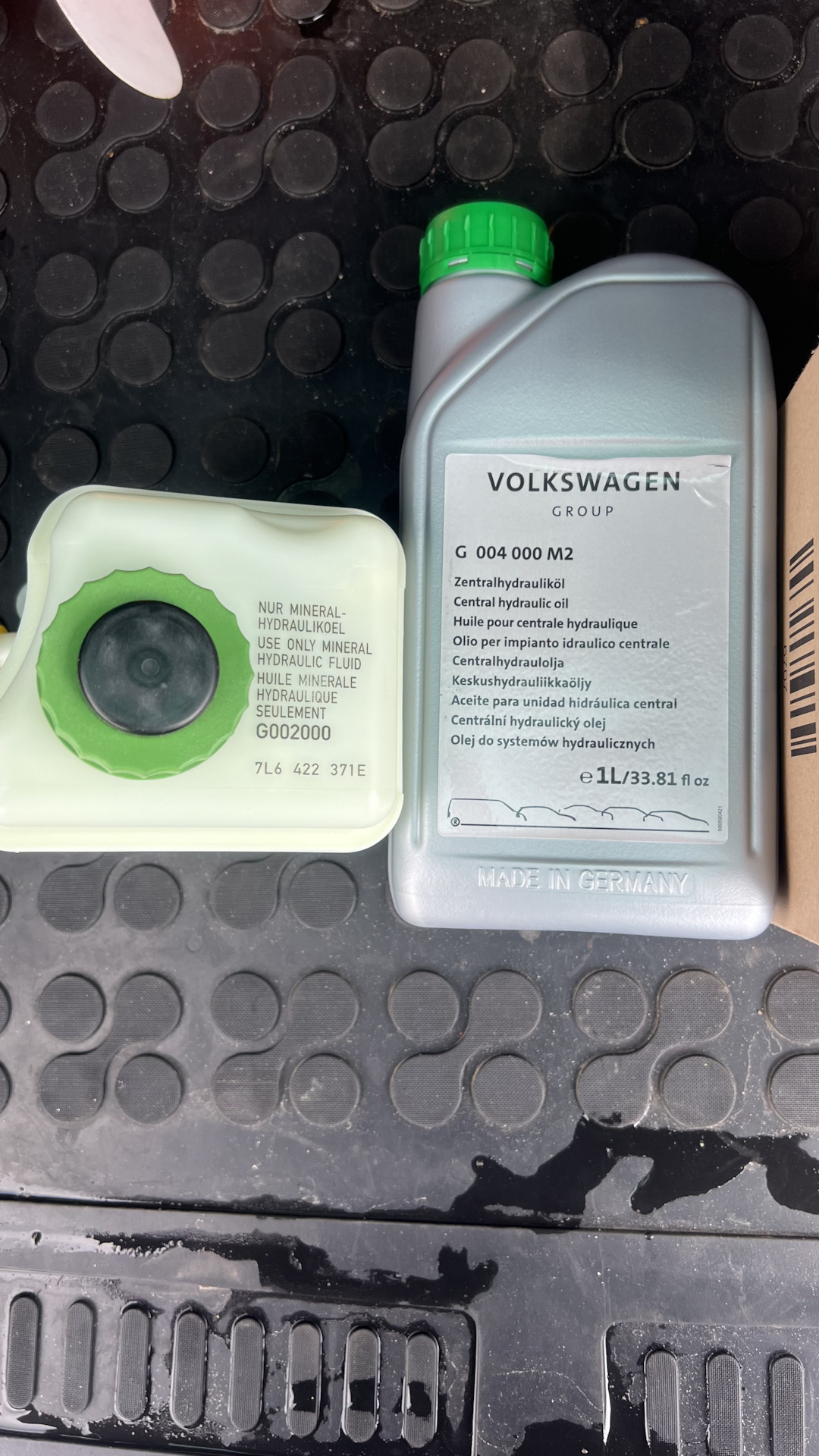 Замена жидкости ГУР — Volkswagen Touareg (2G), 3 л, 2015 года ...