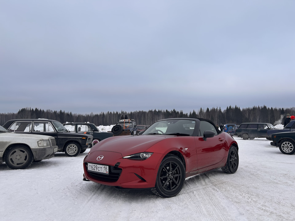 Зимний тайм-аттак — Mazda MX-5 (ND), 1,5 л, 2015 года | соревнования | DRIVE2