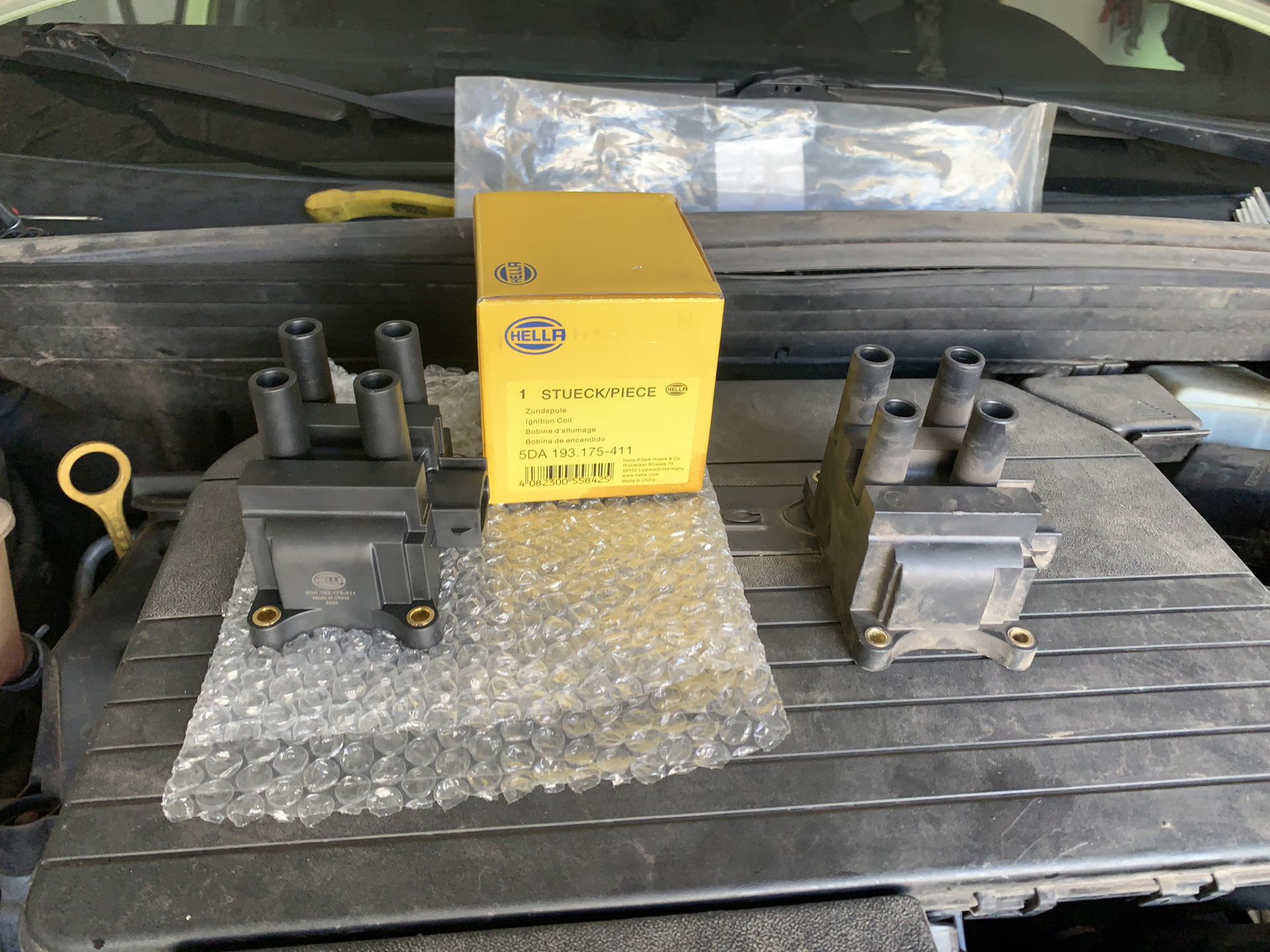 Опять троит, опять замена катушки зажигания — Ford Fiesta (Mk V), 1,3 л ...