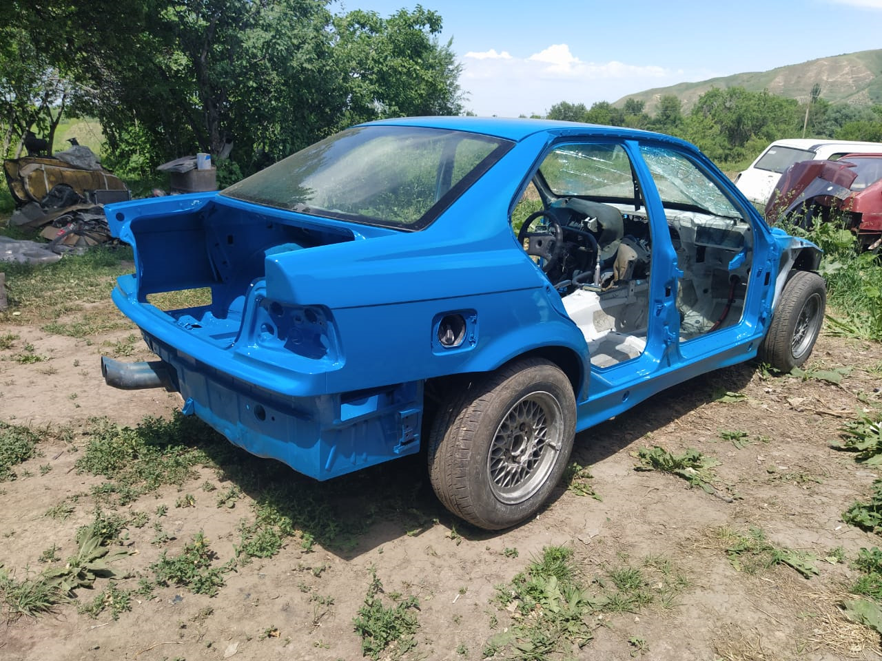 Laguna seca blue 448 код краски. — BMW 3 series (E36), 2,5 л, 1991 года | кузовной ремонт | DRIVE2