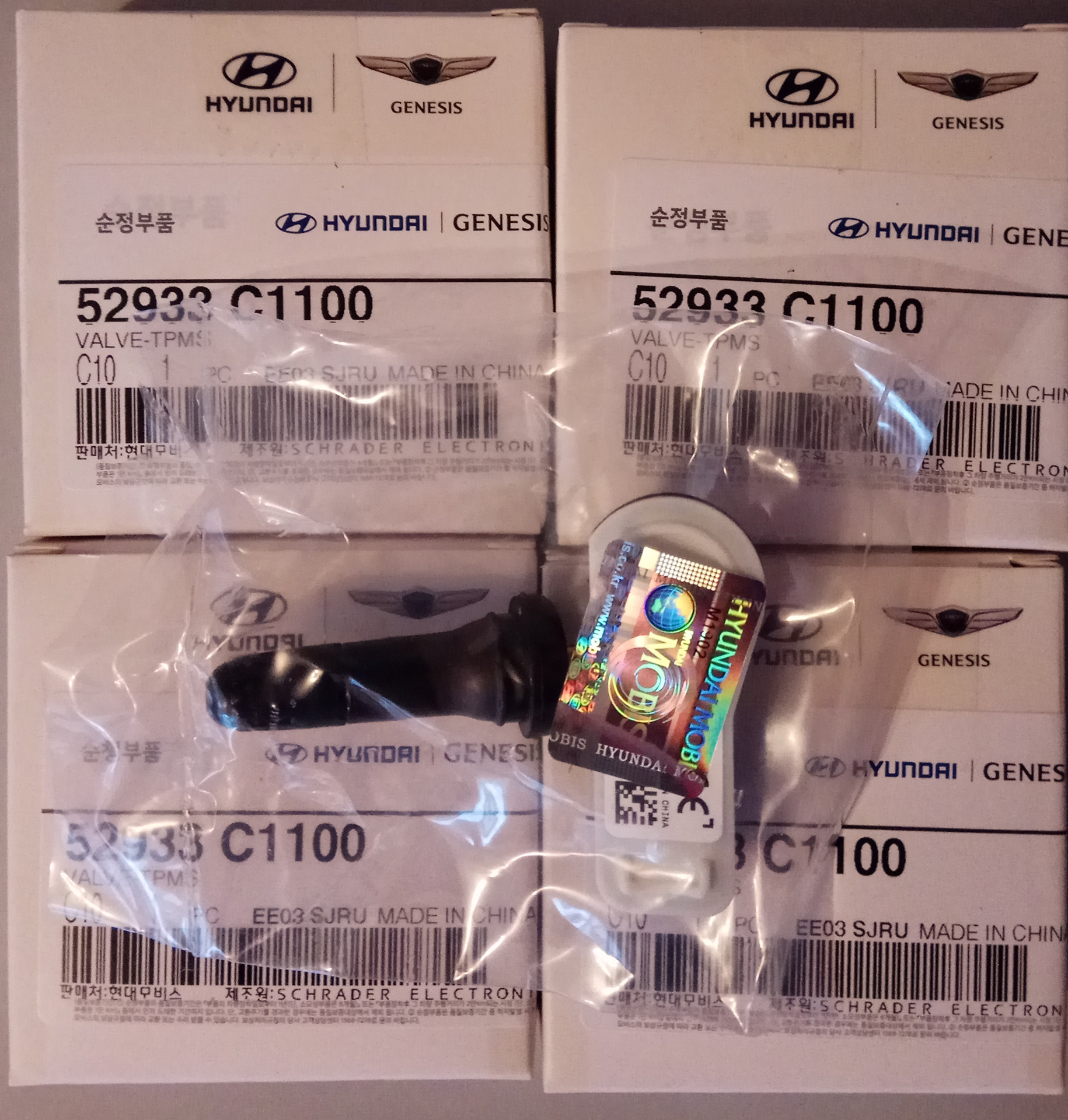 Датчики давления в шинах (TPMS) — Hyundai Creta (1G), 1,6 л, 2019 года ...