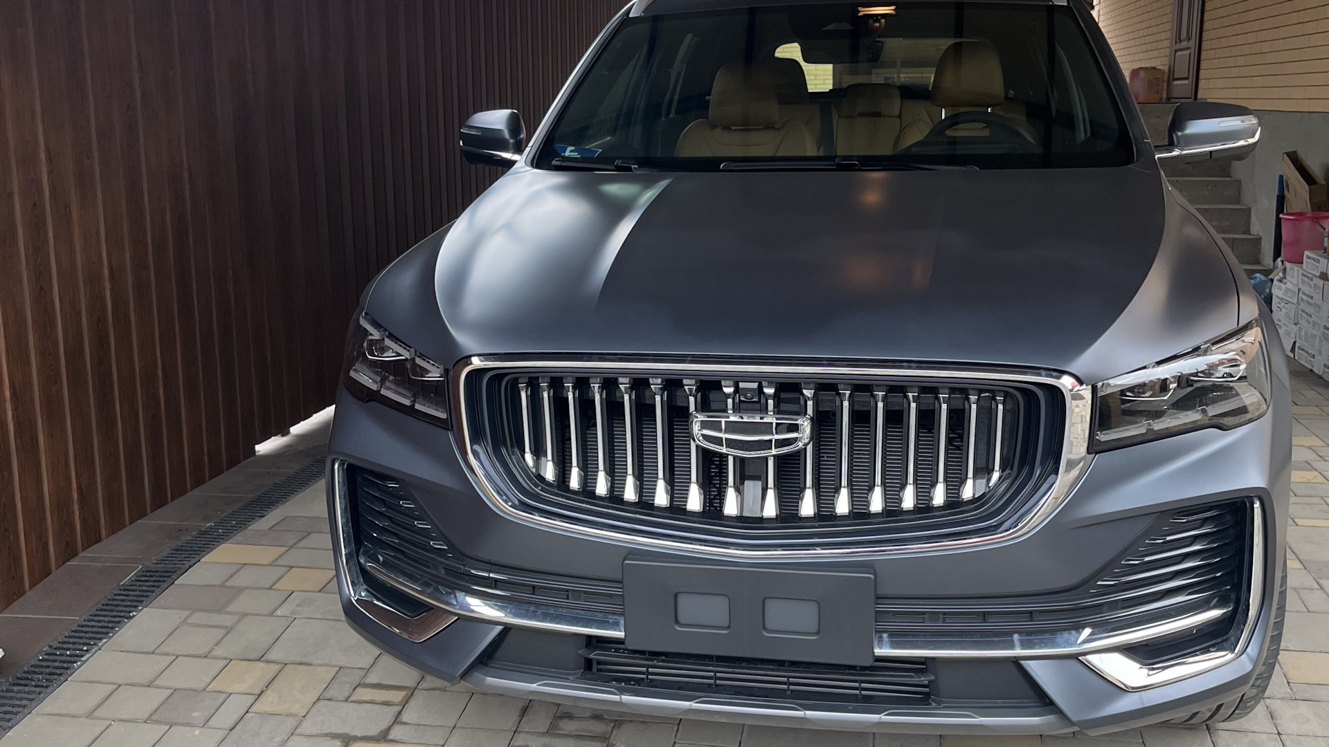 Geely Monjaro 2.0 бензиновый 2023 | Lomo Grey на DRIVE2