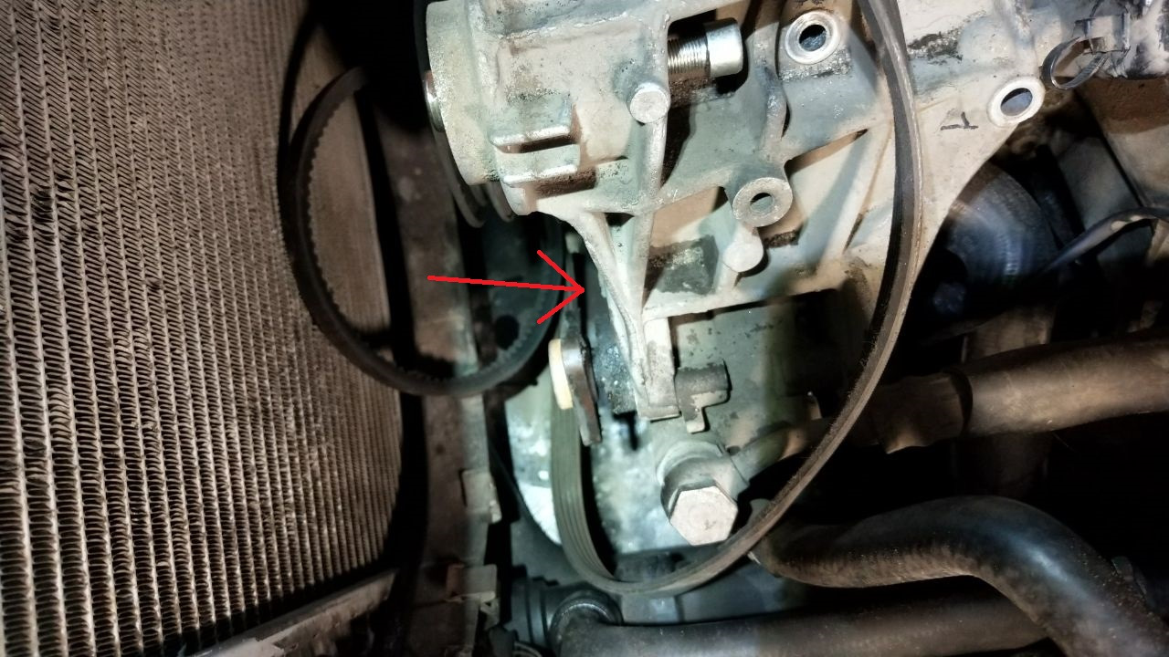 Замена помпы без снятия морды ARG, ADR — Audi A4 (B5), 1,8 л, 2000 года | своими руками | DRIVE2