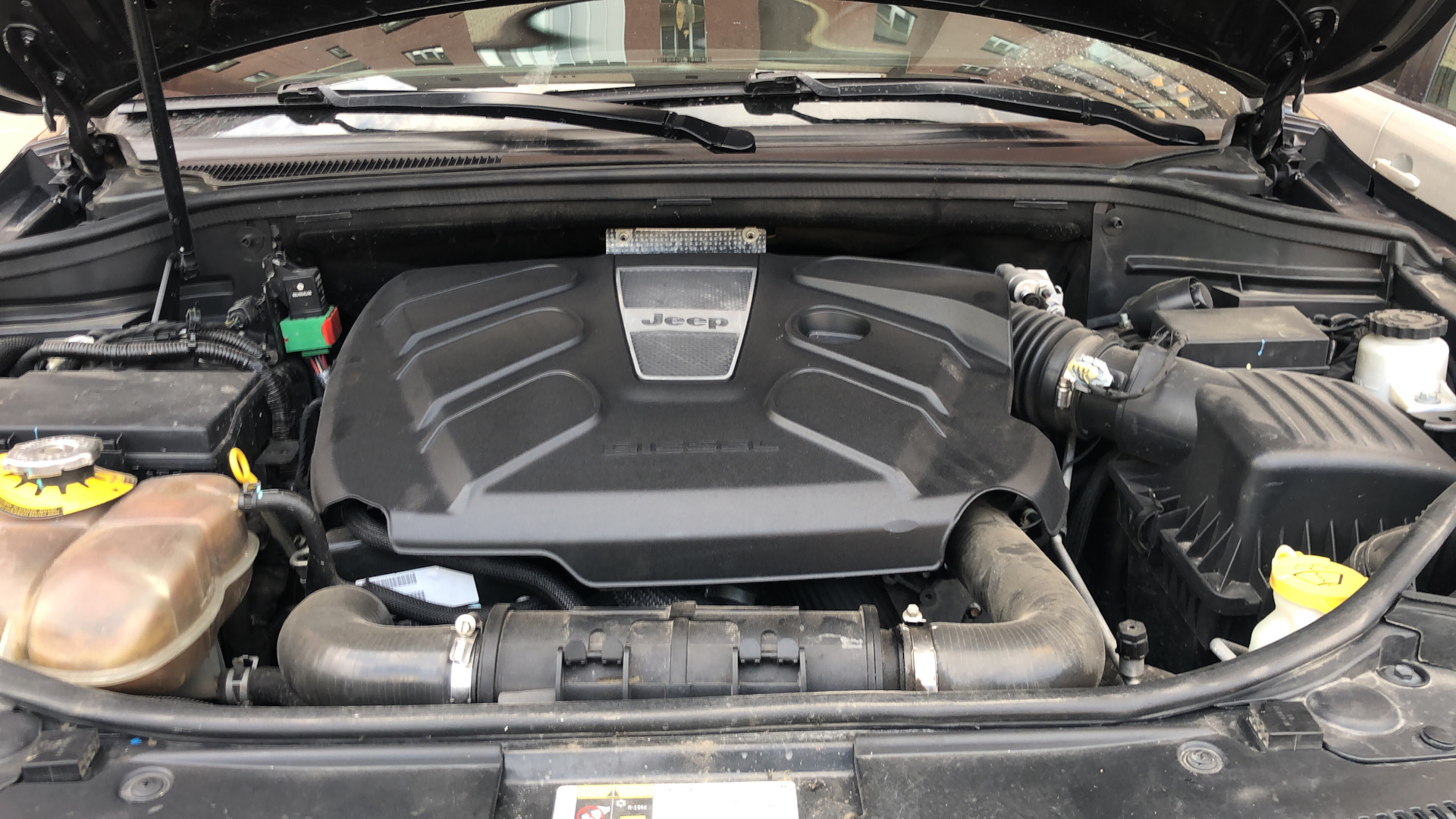 Первая запись и первые изменения — Jeep Grand Cherokee (WK2), 3 л, 2013 ...