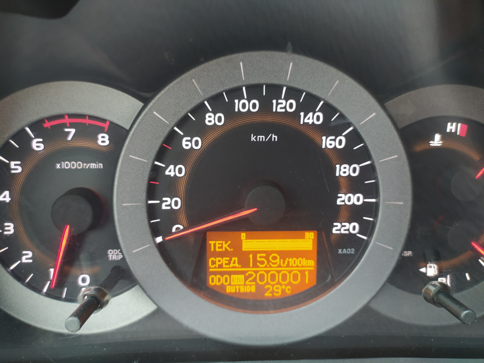 RAV4 (III) ACA30L Снова ходовка и красивые цифры — Toyota RAV4 (III), 2 ...