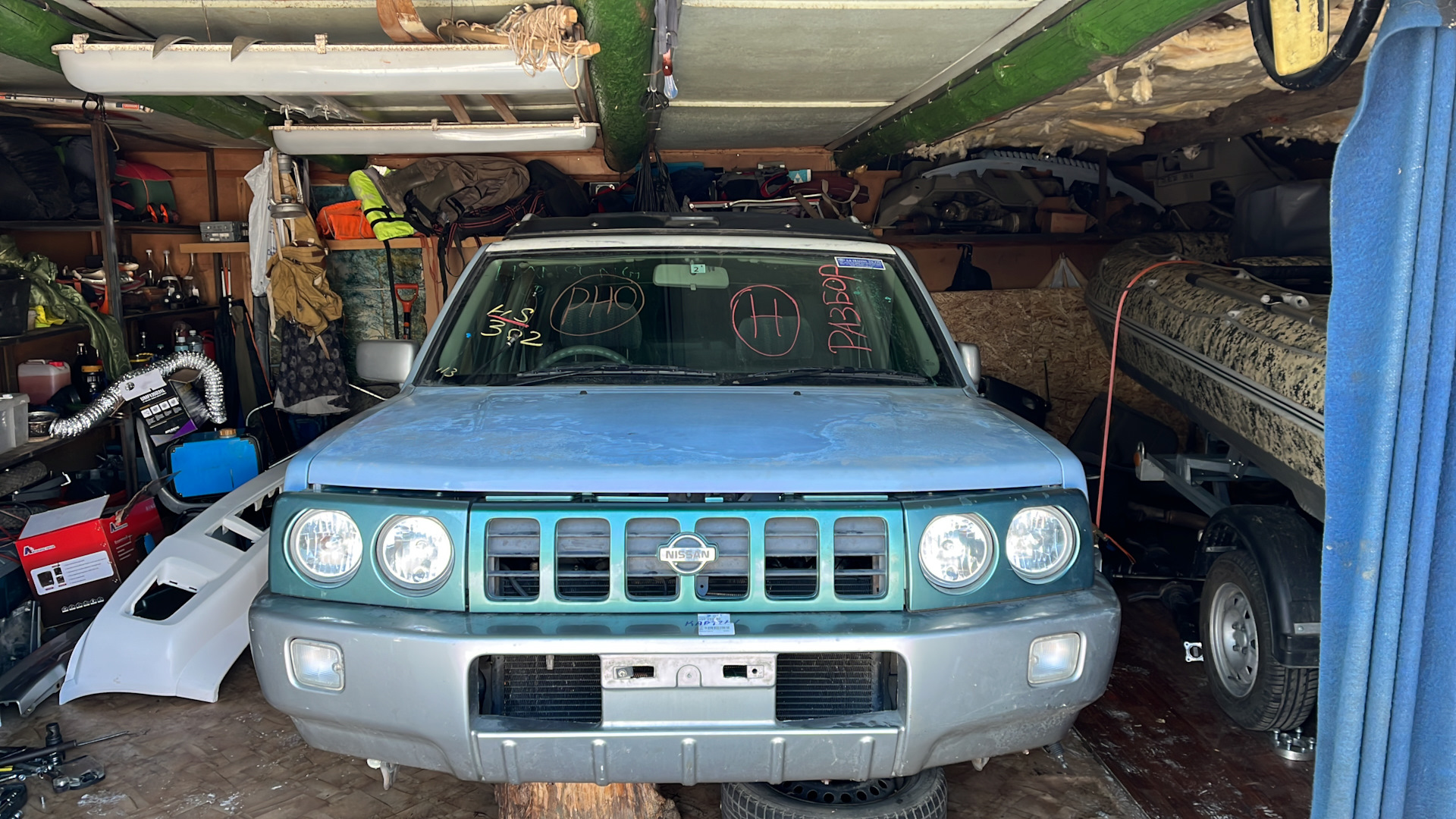 Вторая жизнь)))) — Nissan Rasheen, 2 л, 1999 года | кузовной ремонт ...