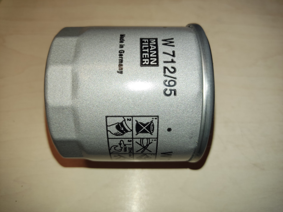 Mann W712/95, похож на оригинал? — Skoda Rapid (1G), 1,6 л, 2017 года ...