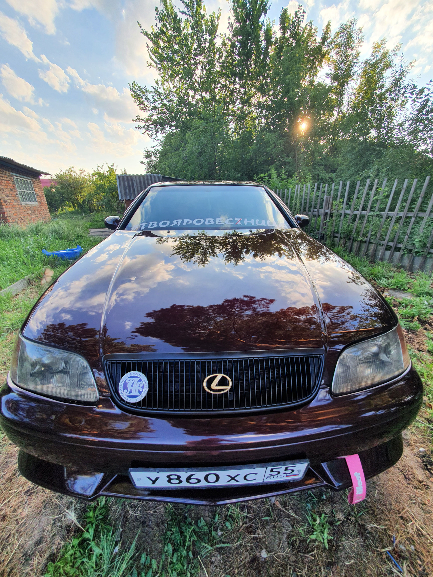 Перекрас решётки — Lexus GS (JZS147), 4 л, 1994 года | стайлинг | DRIVE2