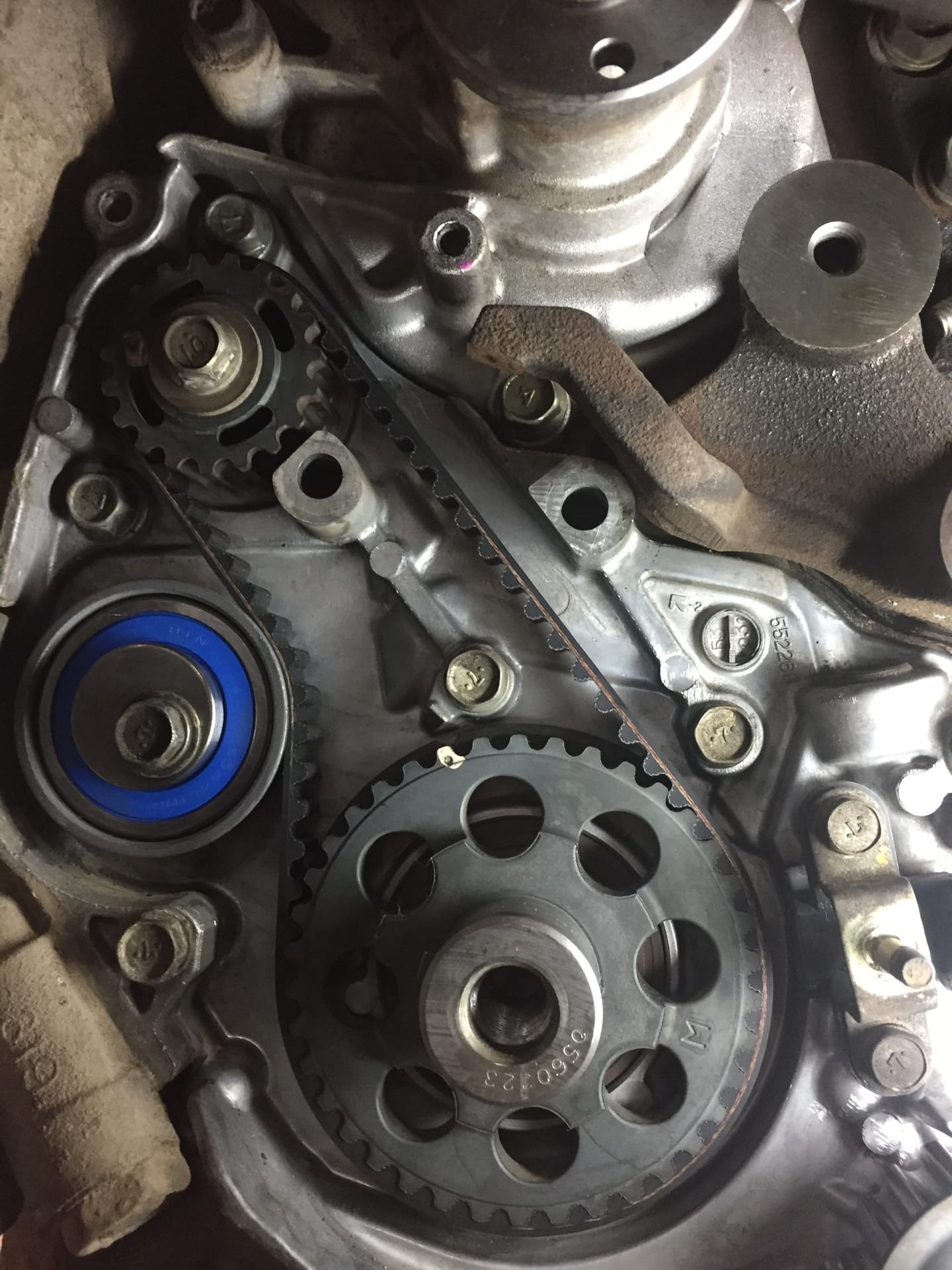 ГРМ 4G69/Масло ДВС/Масло переднего редуктора — Mitsubishi Outlander (1G ...