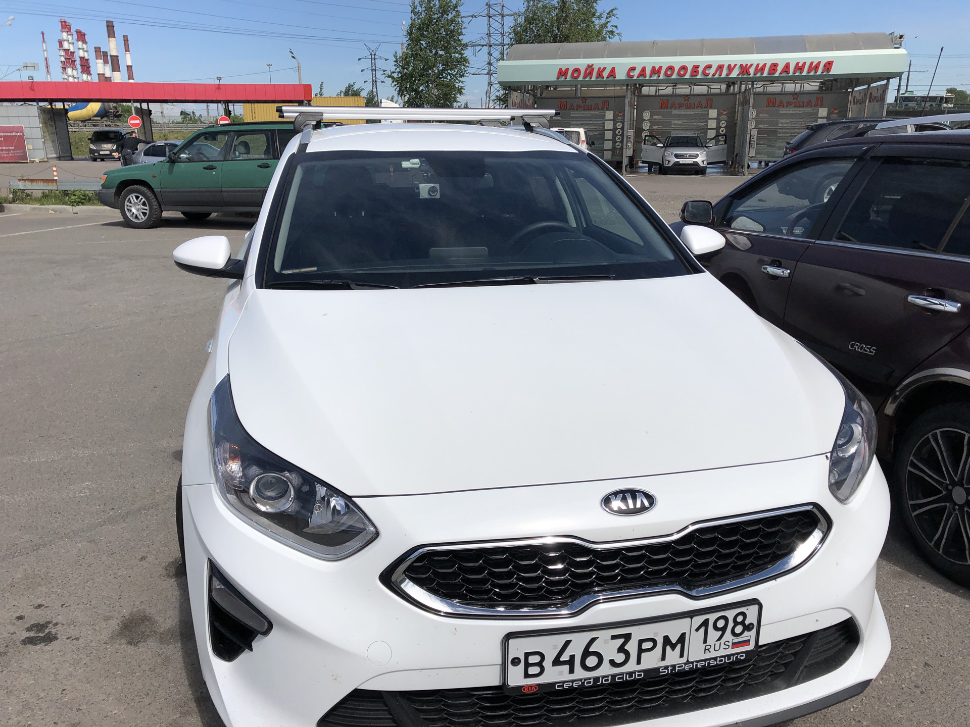 Багажник на Крышу — KIA Ceed SW (3G), 1,6 л, 2019 года | аксессуары ...