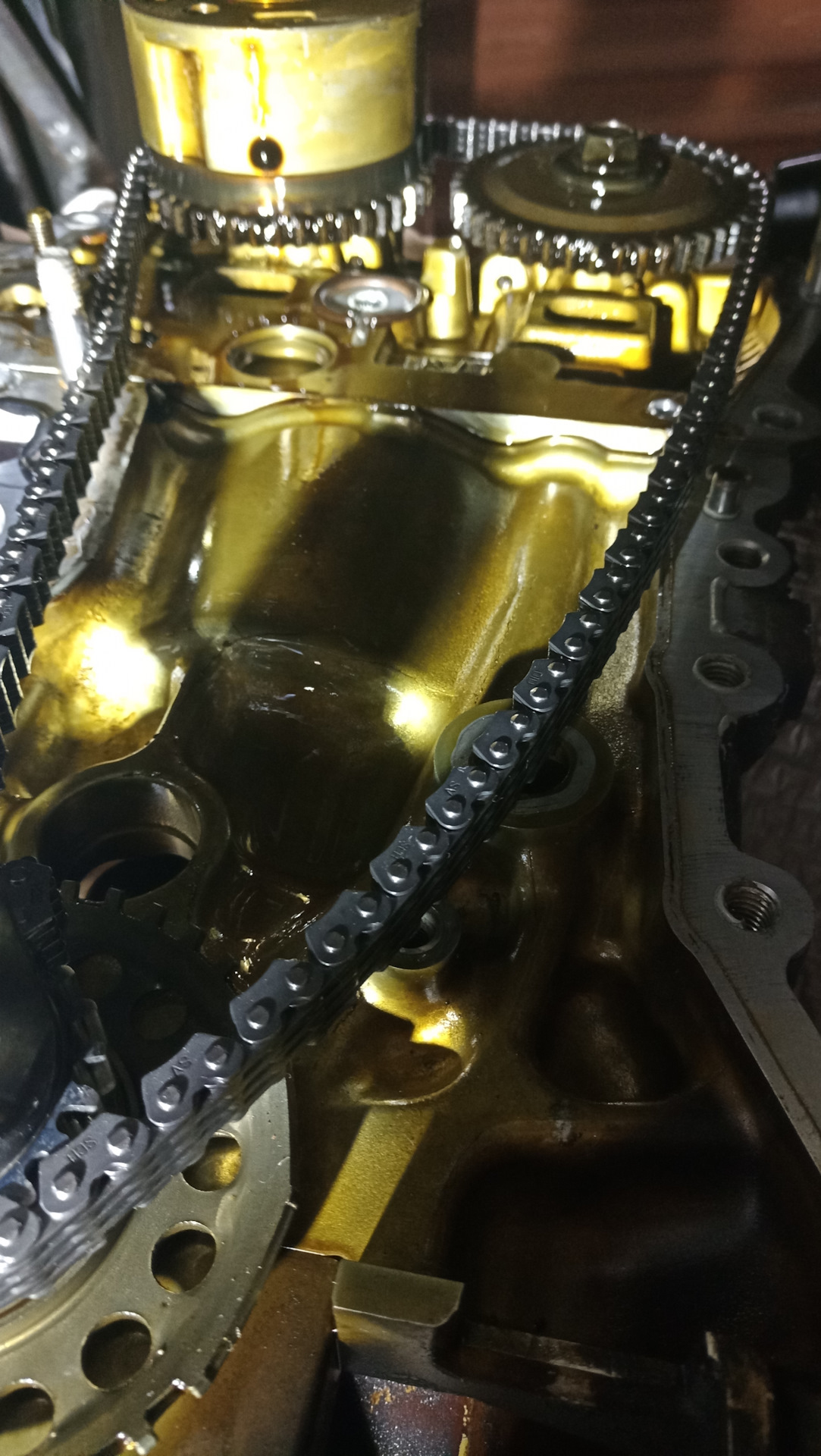 Цепь грм часть 2 — Daihatsu Move (L175/L185), 0,6 л, 2009 года | своими ...