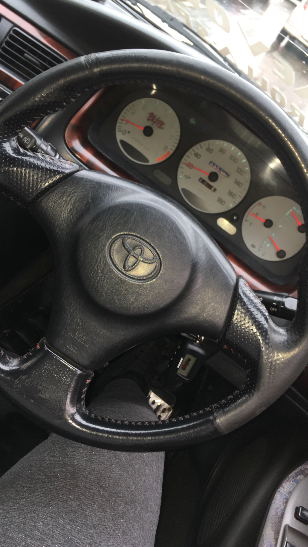 Руль — Toyota Sprinter (110), 1,3 л, 1999 года | просто так | DRIVE2