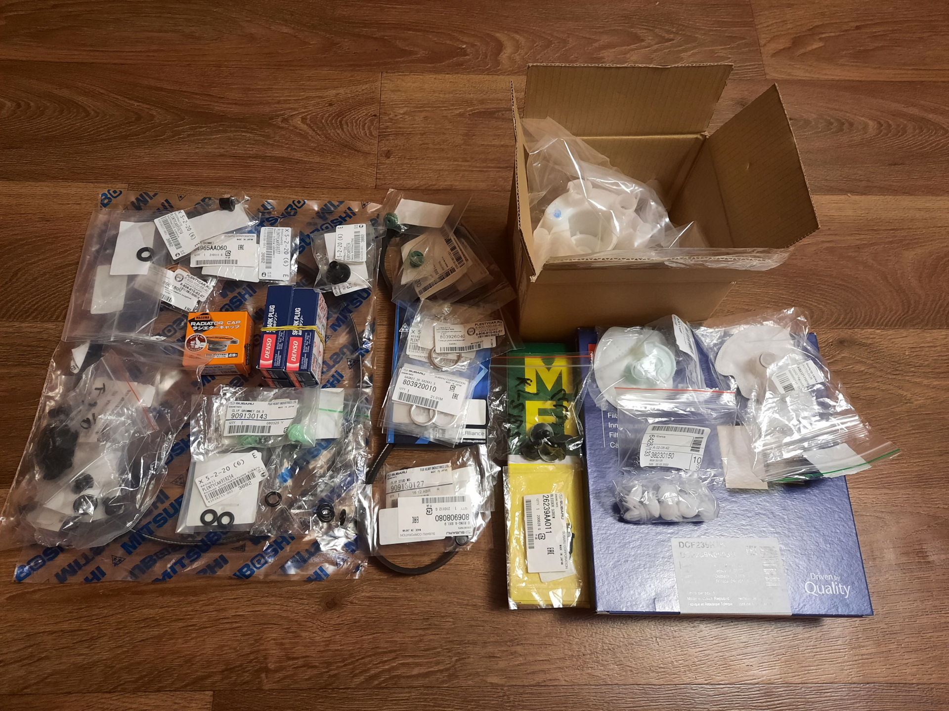 Куплены расходники — Subaru Legacy (BL/BP), 2 л, 2008 года | плановое ...