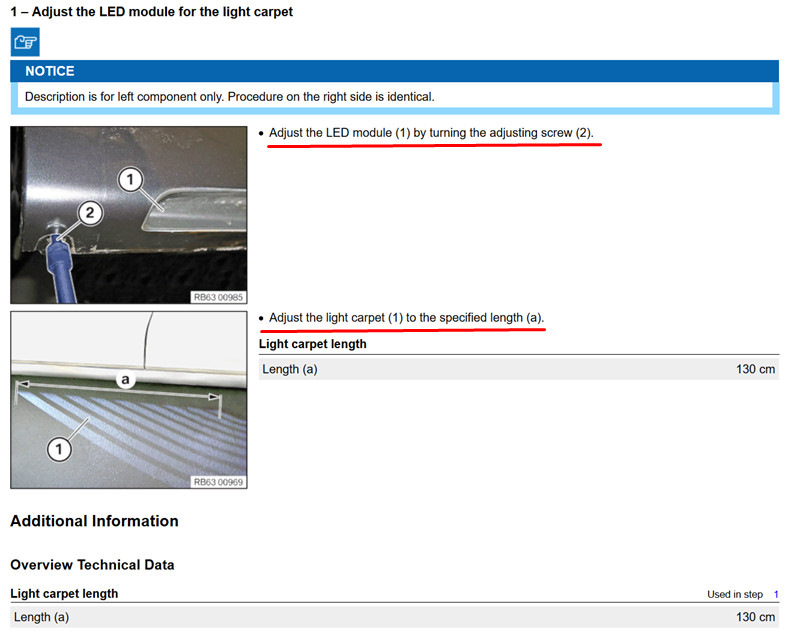BMW Welcome Light Carpet в E60/E61 — BMW 5 series Touring (E61), 3 л ...