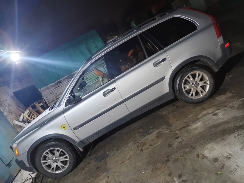 Зимняя резина 16" — Volvo XC90 (1G), 2,5 л, 2003 года | колёсные диски | DRIVE2